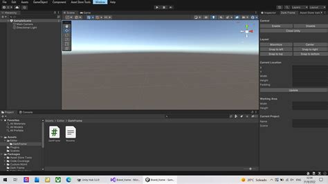 Darkframe Dark Mode Frame Ui For Unity Editor Community Showcases Unity Discussions