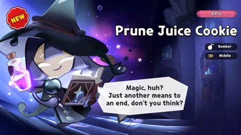 Cookie Run Kingdom Guide Prune Juice Cookie Crk Skills Explanation