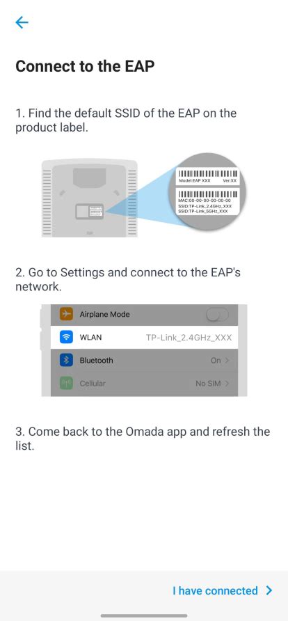 how to configure your omada eap into a mesh network using the omada app tp link united arab
