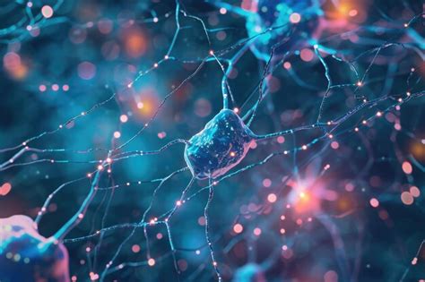 Premium Photo A Detailed Look At A Cell Phone With A Blurred Backdrop Neural Network Diagram