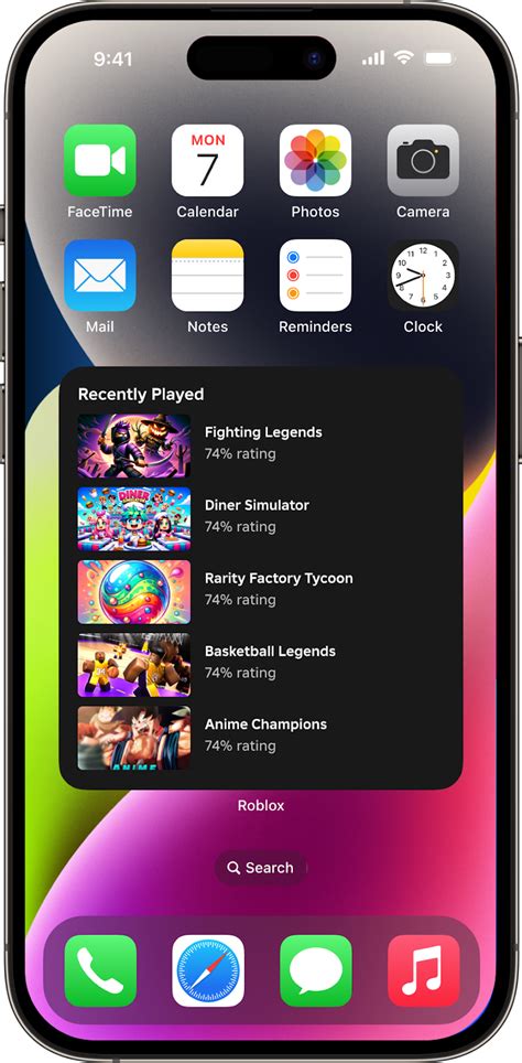 Roblox Mobile Widgets ฝ่ายบริการช่วยเหลือของ Roblox