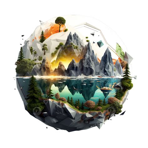 Abstract Fantasy Three Dimensional 3d Cartoon Model Outer Space Universe Planet Decorative