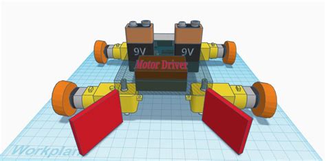 bluetooth controlled bot for robo soccer 5 steps