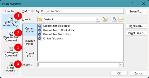 How To Insert Delete And List All Hyperlinks In A Word Document