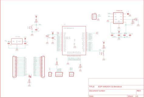 Esp32 Schematics Diagram Espwroom32 Schematics 14core