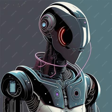 Premium AI Image | Realistic robot humanoid android modern human artificial intelligence