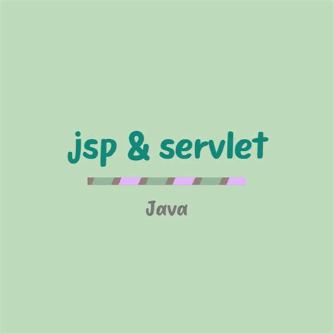 [java] 백엔드 기초 jsp and servlet 3