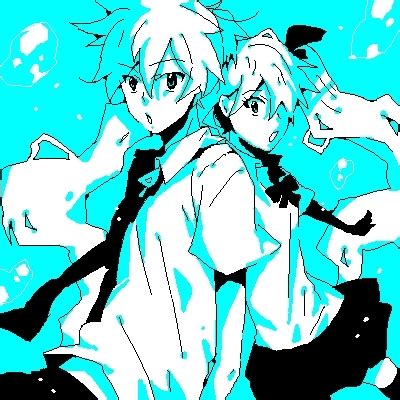 Miku X Len Miku X Len Fan Art Fanpop