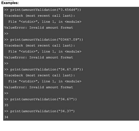 Solved In Python Examplestraceback Most Recent Call