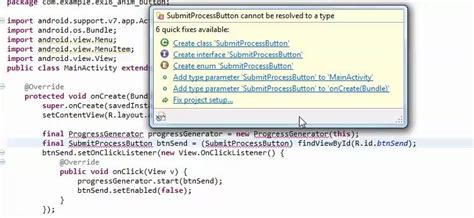 Eclipse How To Use Android Process Button Lib Stack Overflow