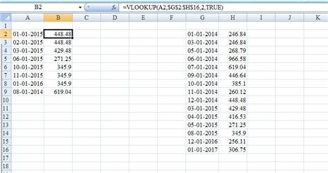 Excel VLookup With Missing Data Super User