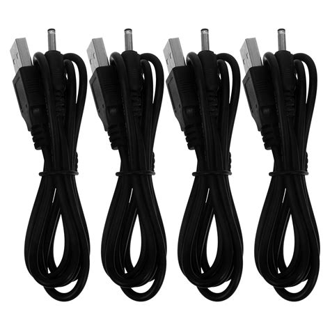 4pcs Dc Charging Cable Usb To Dc Power Cord Charge Cable Dc Charging