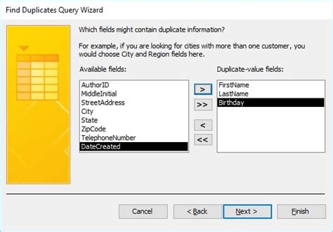 MS Access查找重复项 w cschool