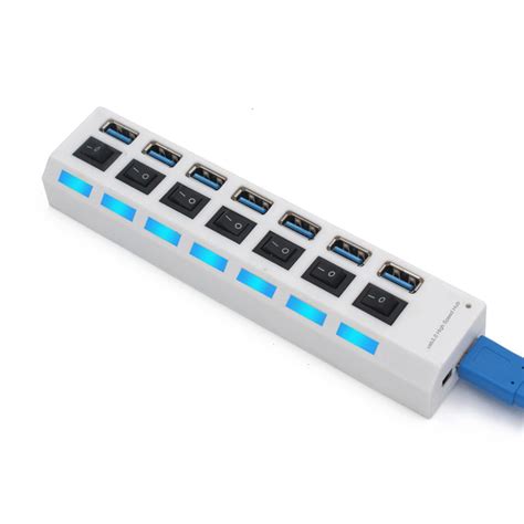 Chicmine USB Hub Portable High Speed Multiple Interfaces Keyboard Mouse U Disk USB Splitter For