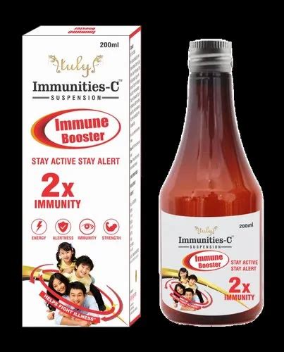 Immunities C Syrup For Immunity Booster Packaging Type 200 Ml At