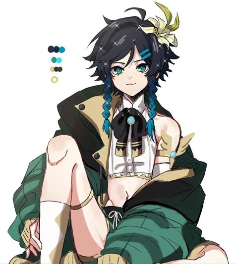 Pin By Chibiterasu On Genshin Impact Bard Impact Character Art