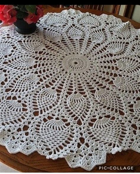 Pineapple Perfection Doily Crochet Pattern Artofit