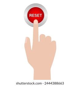 Reset Button Stock Vectors And Vector Art Shutterstock