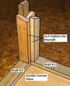 How To Frame A Wall Corner How To Build A Corner Wall For The Home