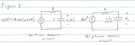 Solved 1 Single Frequency AC Analysis With Phasors When Chegg Com