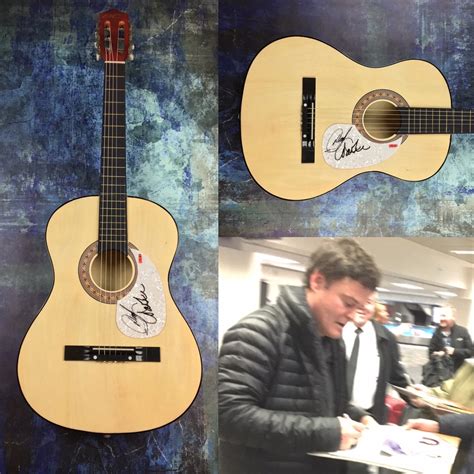 Gfa Donny And Marie Osmond The Osmonds Signed Acoustic Guitar Proof