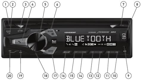 Dual Xdm280bt Amfmcd Receiver Manual Manualslib