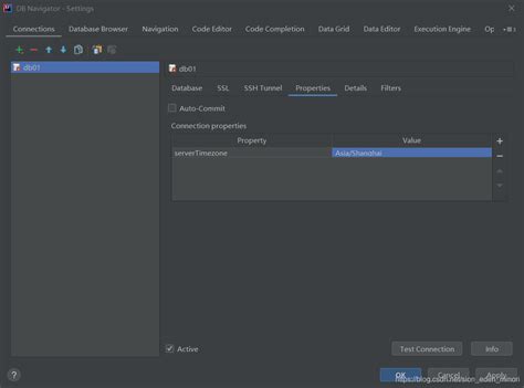 Idea（社区版）数据库插件 Db Navigator 之安装与连接数据库（修改时区）idea Db Navigator Csdn博客