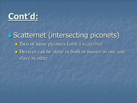 Ppt Modeling And Simulation Of Bluetooth Mac Protocol Powerpoint