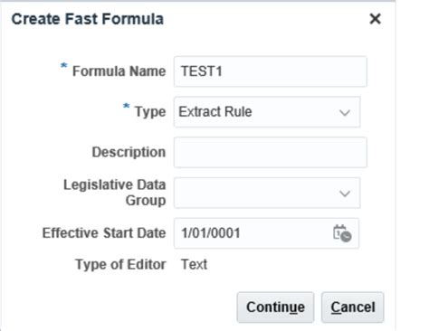 Oa Learning Create Custom Fast Formula In Hcm Cloud