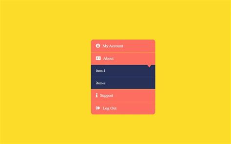 Bootstrap Accordion Menu Examples OnAirCode
