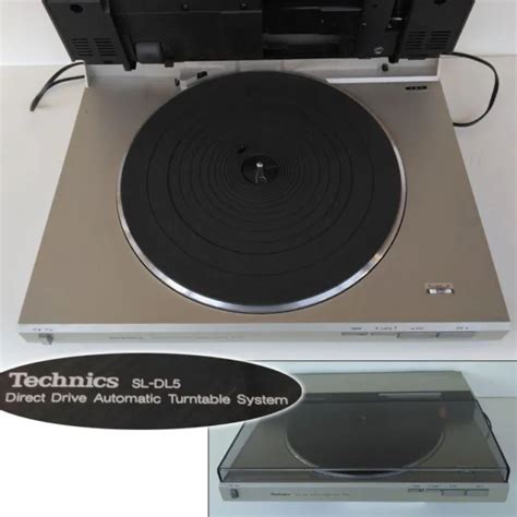 TECHNICS SL DL5 DIRECT Drive Turntable Automatic Electrification