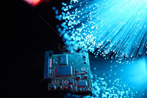 광학 배경 회로 칩 사진 무료 다운로드 Lovepik