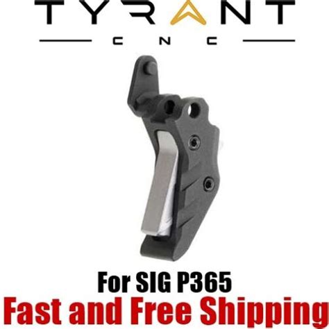 Tyrant Cnc Intellifire Trigger Upgrade For Sig Sauer P365 Gray Safety Ebay
