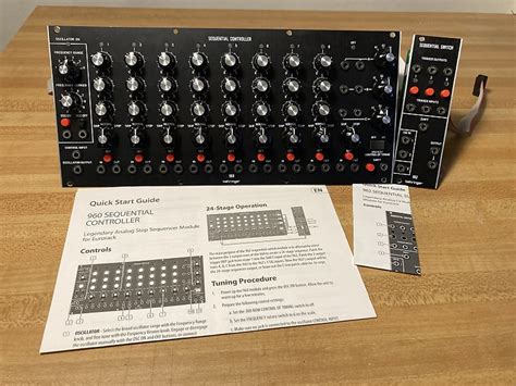 behringer 960 sequential controller with 962 reverb