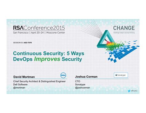 Continuous Security 5 Ways Devops Improves Security Pdf