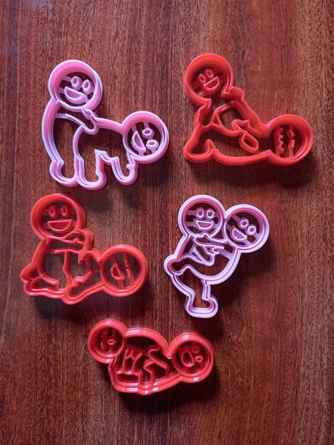 Stl File Cortantes De Galletitas De Kamasutra X5 👽 ・3d Printing Model To Download・cults