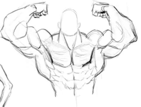 How To Draw A Buff Torso
