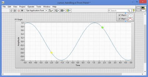 graph cursor handling ni community national instruments