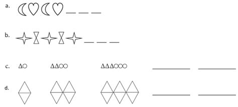 Patterns Worksheet For Class 3