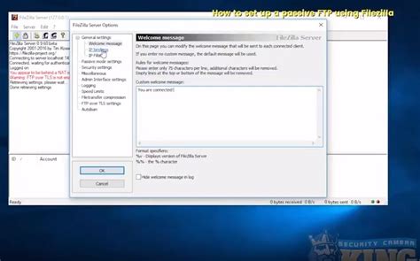 How To Set Up Passive Ftp Server Using Filezilla On Windows