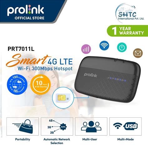 Prolink G Lte Wifi Mbps Hotspot Router Prt L Wifi Pocket Router Pocket Wifi Hotspot