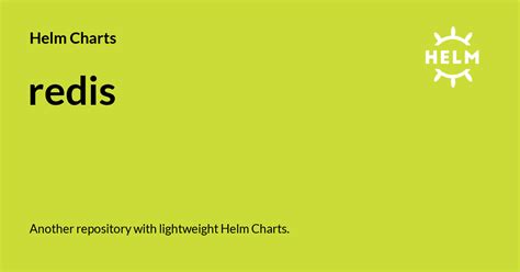 Redis Helm Charts