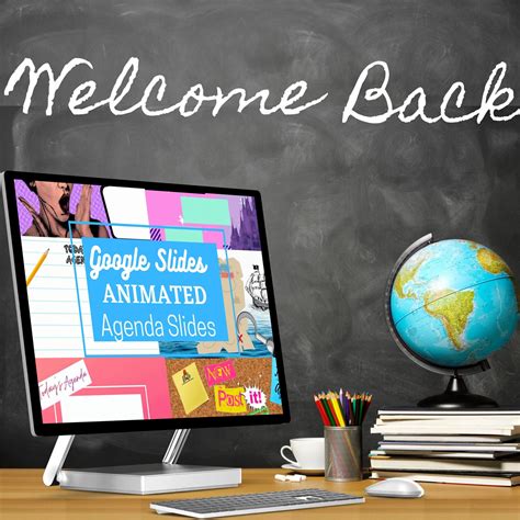 ANIMATED Agenda Slides Editable Google Slides Deck Etsy