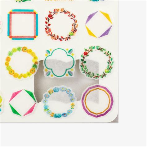 Diary Stickers Frames Kartotek Copenhagen