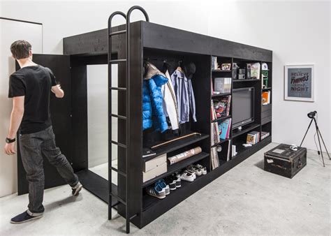 The Living Cube By Till Könneker Saves Space In Micro Apartments