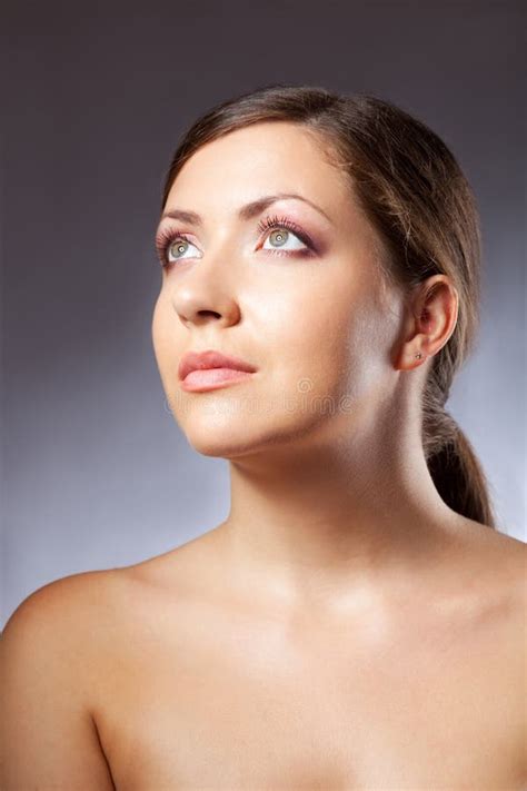Beautiful Woman Face Portrait Stock Image Image Of Caucasian Closeup