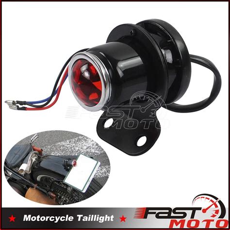 미니 오토바이 복제 테일 라이트 스톱 램프 Led 미등 Mt110 브레이크 라이트 할리 바버 헬기 카페 레이서 커스텀 클래식