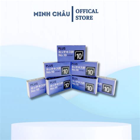 Hộp đạn Ghim Chân Ghim Số 10 Plus Shopee Việt Nam
