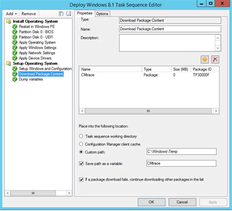ConfigMgr VNext Feature Download Package Content CCMEXEC COM Enterprise Mobility