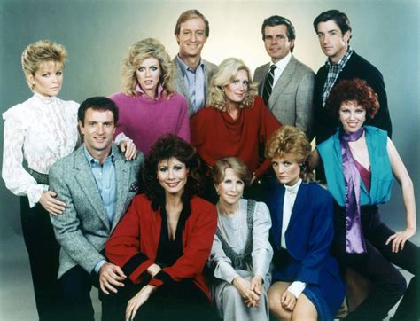 Knots Landing Standing L R Lisa Hartman Donna Mills Ted Shackleford Joan Van Ark William